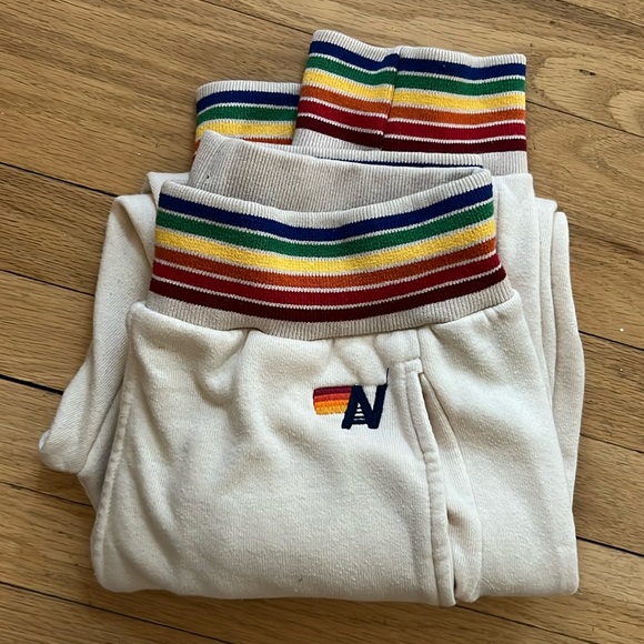 Aviator Nation | Pants & Jumpsuits | Medium Aviator Nation Rainbow ...